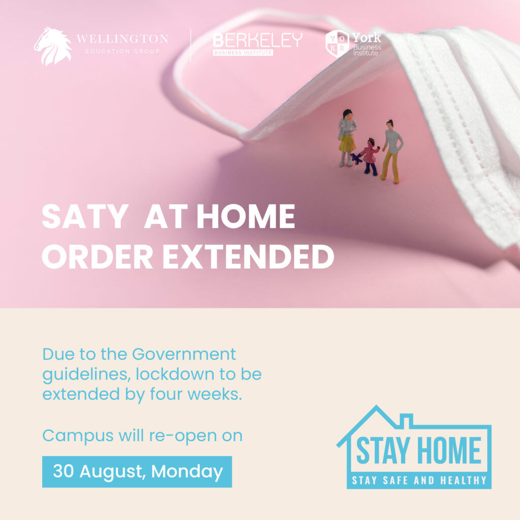 Stay at home, order extended - Berkeley Business Institute